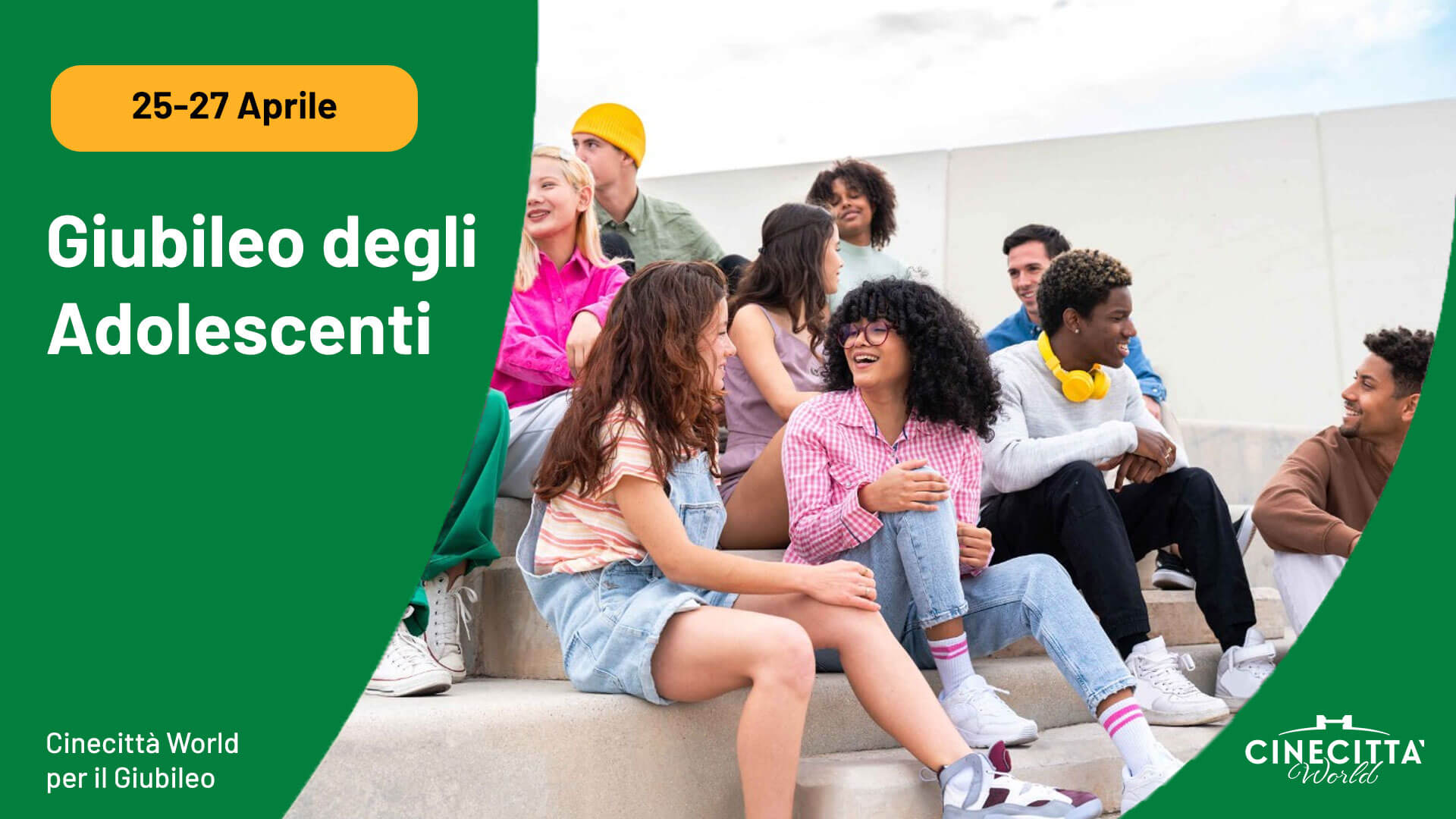 Giubileo 2025 - Cinecittà World per il Giubileo di Roma