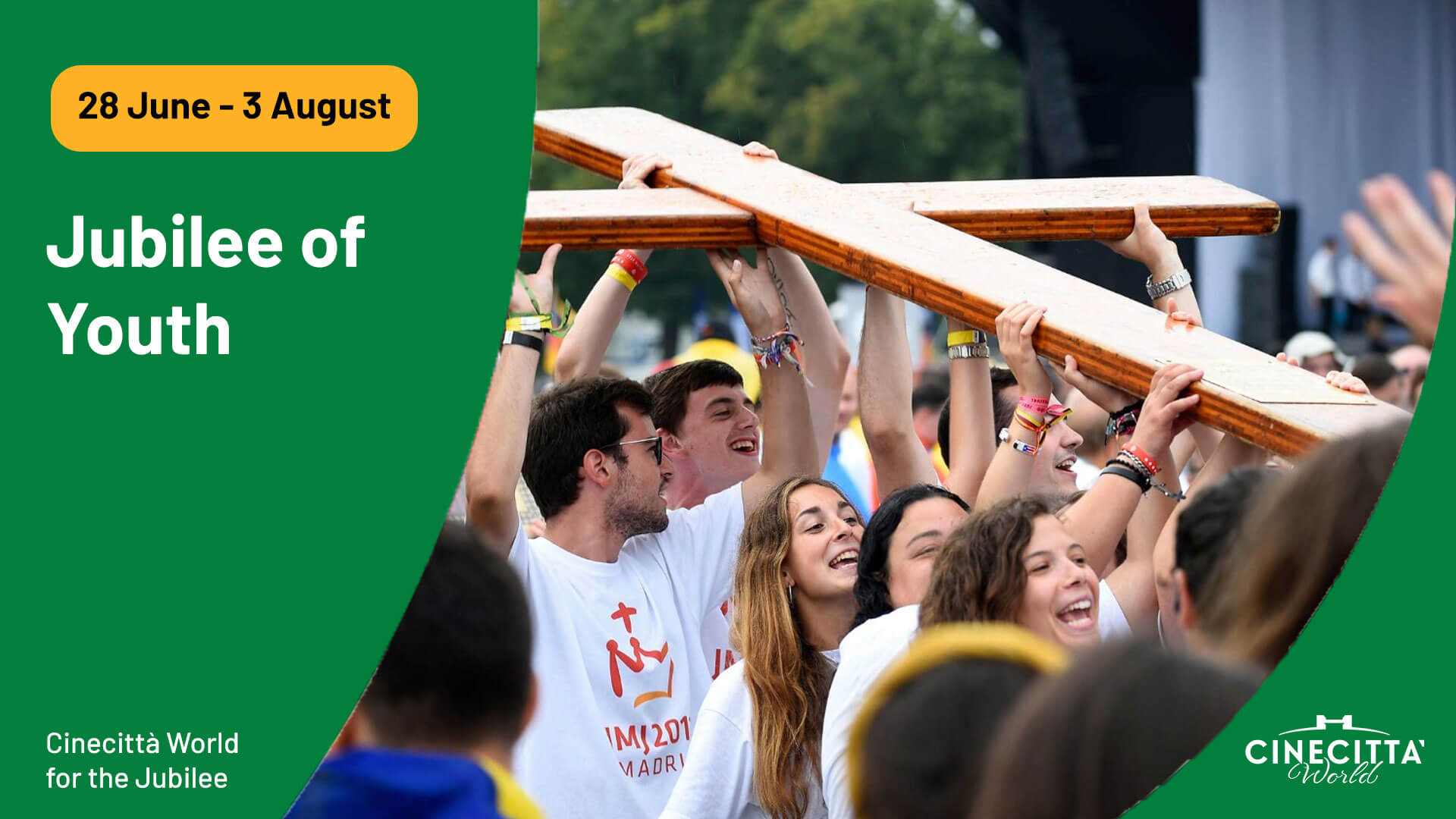 Jubilee 2025 - Cinecittà World for the Jubilee of Rome