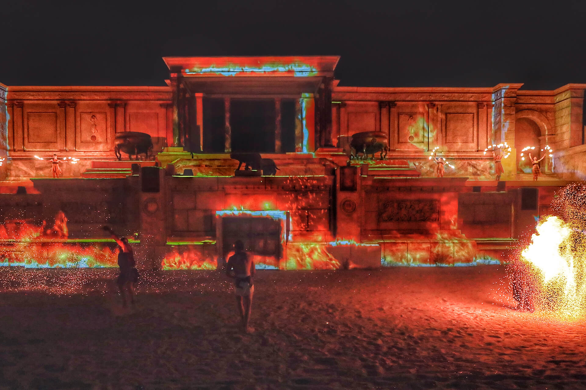 Roma on Fire Live Show